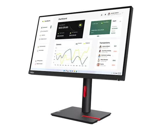 Monitor ThinkVision T23i-30 23" FHD | Lenovo Italia