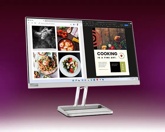 Lenovo L24i-40 23.8" FHD Monitor (IPS, 100 Hz) | Lenovo Switzerland