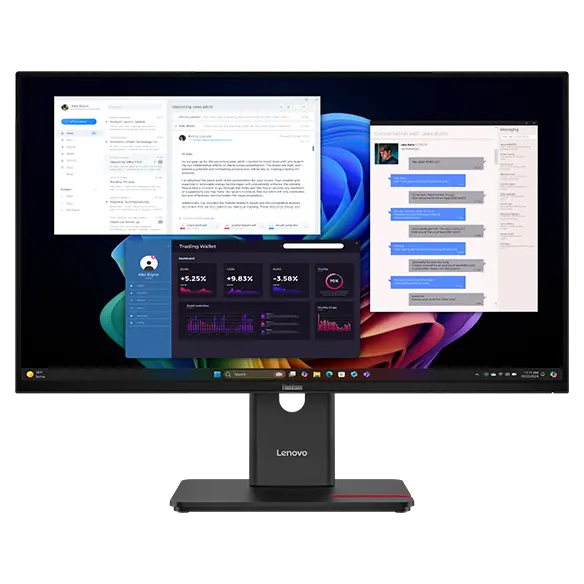 ThinkVision T27UD-40 27" UHD-USB-C Docking-Monitor | 64AFGAT2EU ...